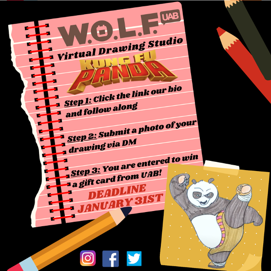 Po the Panda Drawing Challenge | University Activities Board